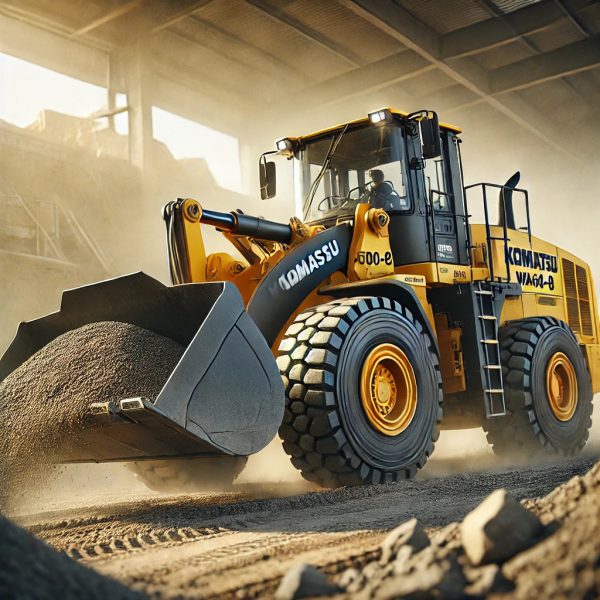 Komatsu Wheel Loader WA500-8 - best heavy machine