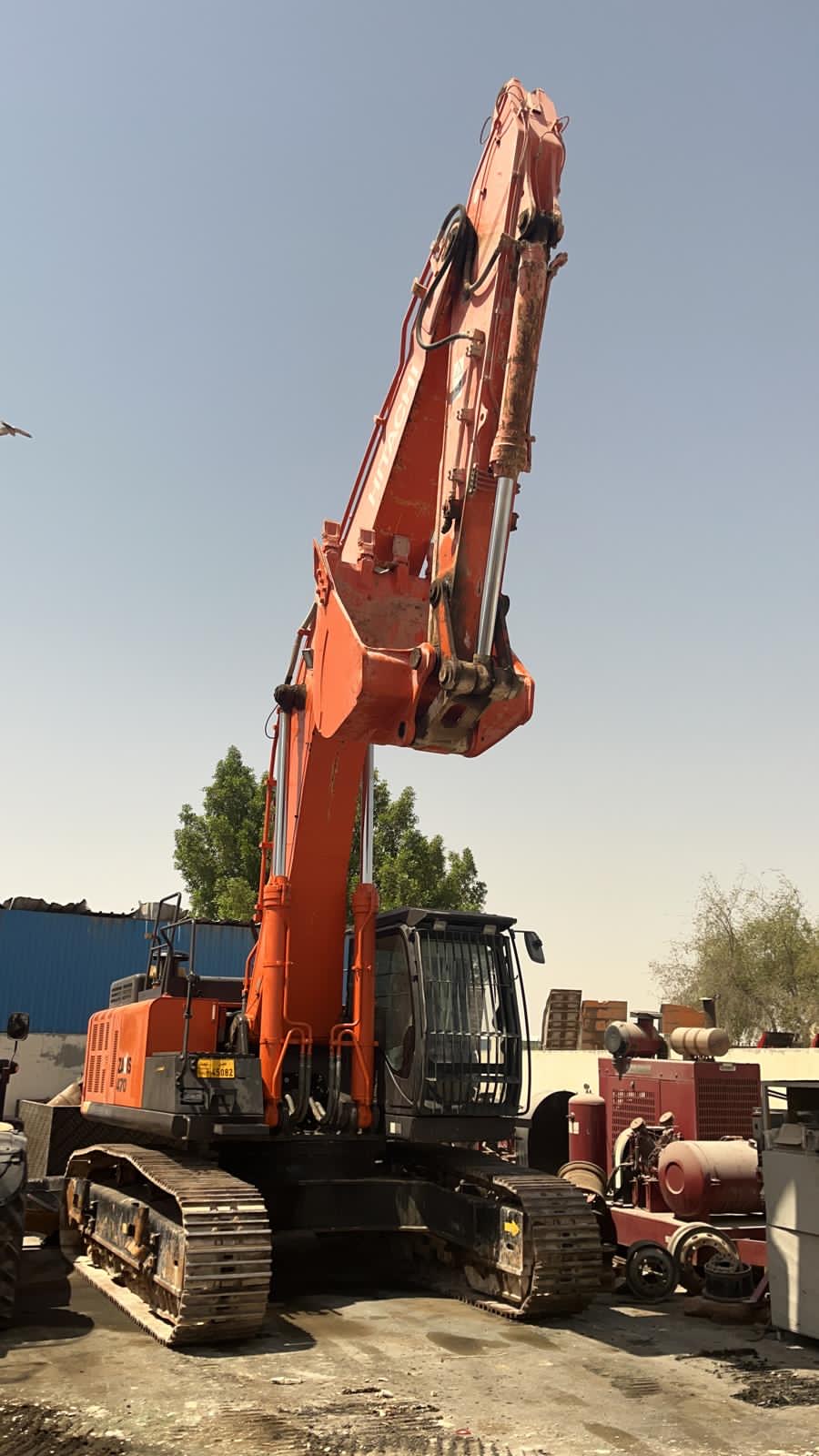- best heavy machine HITACHI ZAXIS 470 model 2018