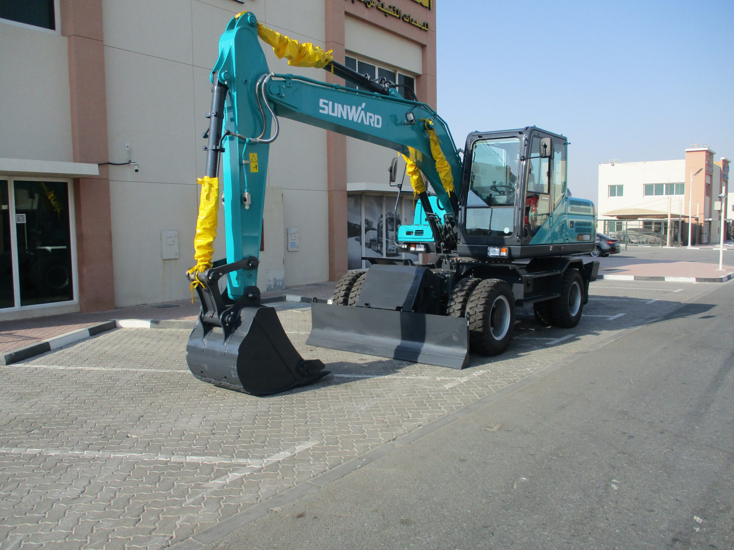 NEW SUNWARD SWE150W WHEEL EXCAVATOR 2024 - best heavy machine