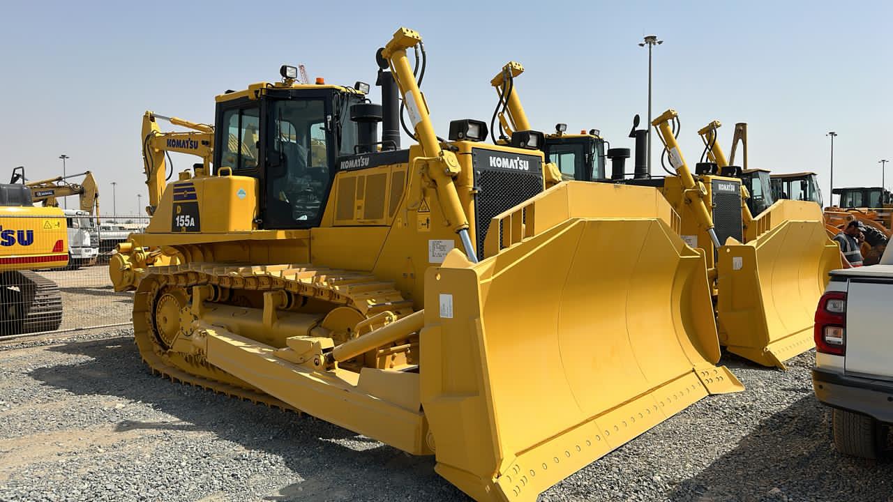 Komatsu 155A-6R - best heavy machine Komatsu 155A-6R